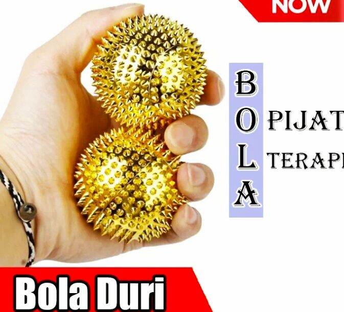 2 Pic - Bola Duri Magnet Terapi Kesehatan - Alat Pijat Bola Duri Magnet ...