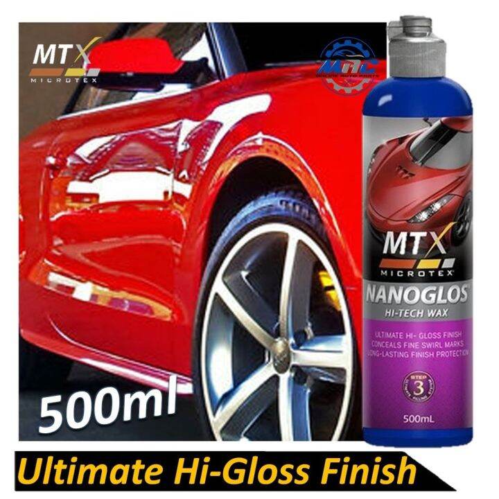 Microtex Nanoglos Car Care Carnauba Car Wax 500 ml | Lazada PH