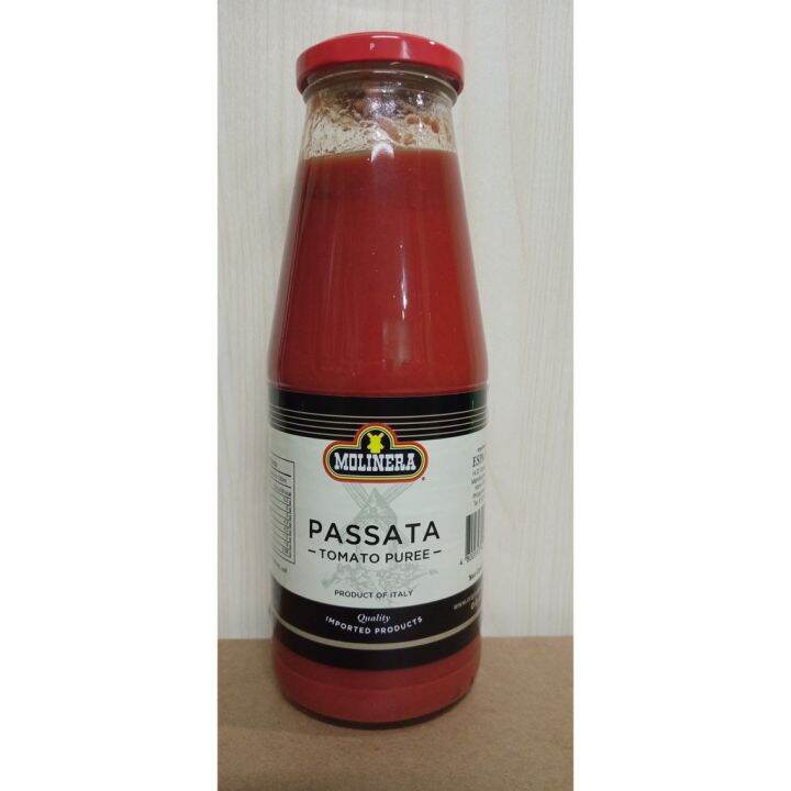 Molinera Passata (Tomato Puree) 720g | Lazada PH