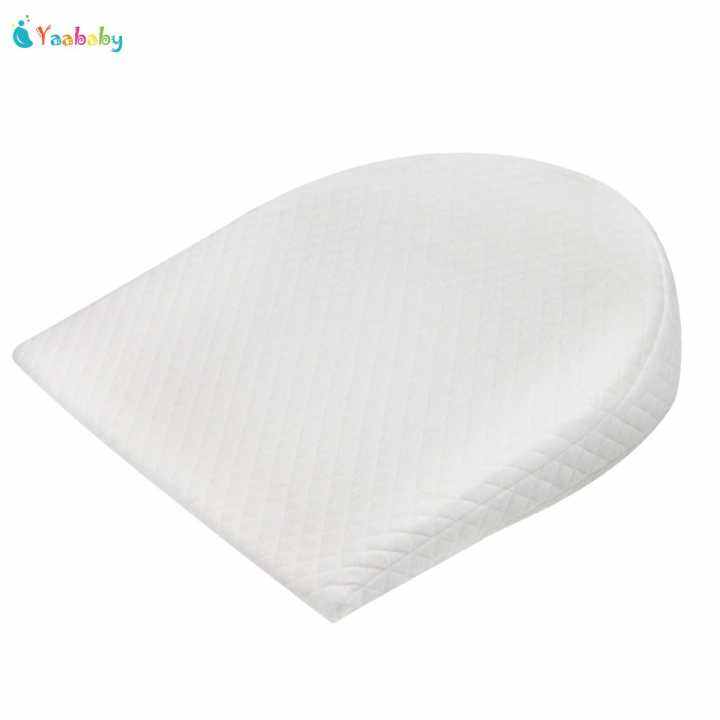 Yaababy Baby Bassinet Wedge หมอน Anti Reflux ยก Colic หมอนเบาะสำหรับ ...