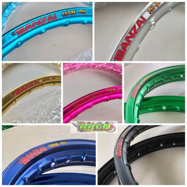 Best BANZAI Japan Rims 1.2x17 1.4x17(2pcs) | Lazada PH