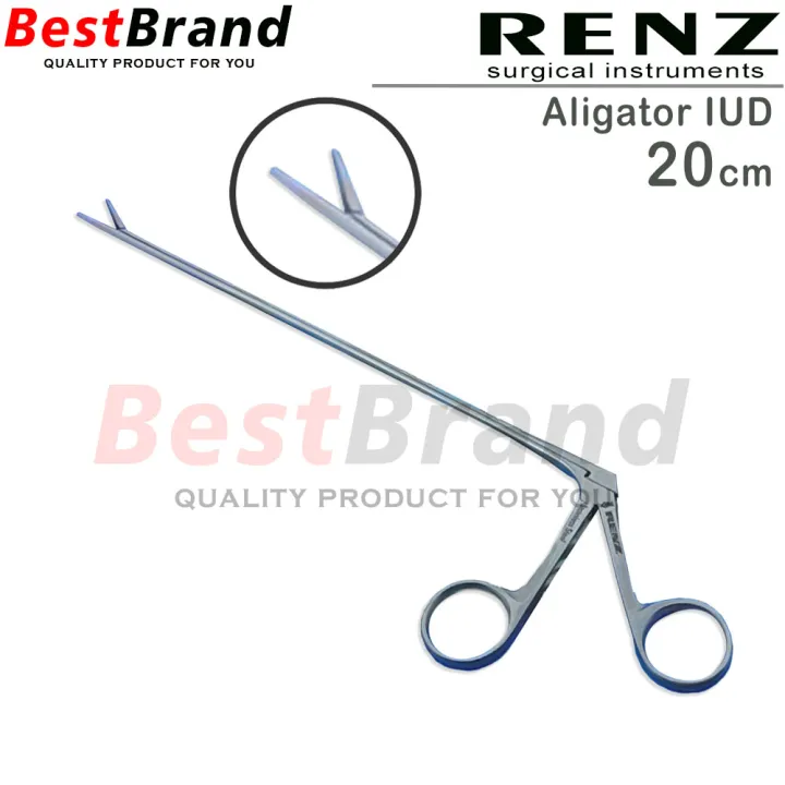 RENZ Klem Aligator IUD Removing Gunting Forcep 20 cm | Lazada Indonesia