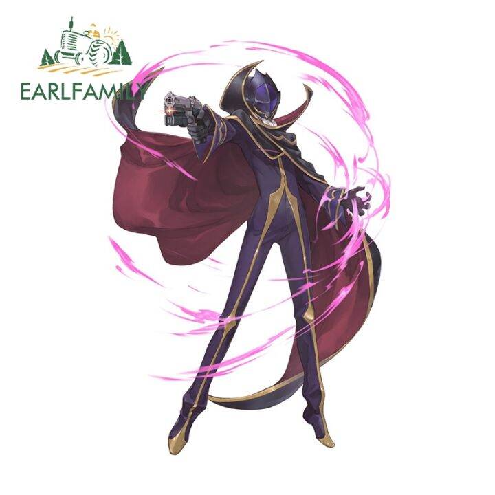 EARLFAMILY 13cm x 9.0cm for Code Geass Car Stickers Personality Scratch ...