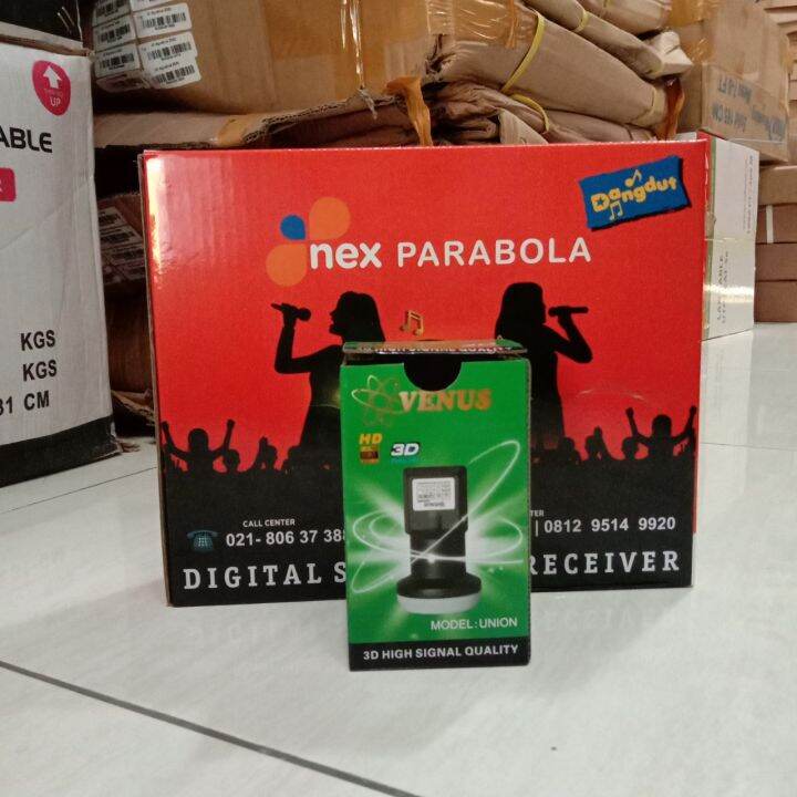 Receiver NEX Parabola Merah / Dangdut plus LNB KU Single Out | Lazada ...