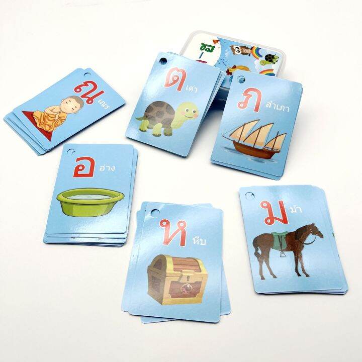 Thai Learning Cards Flash Cards Early Education Thai Flash Cards ...