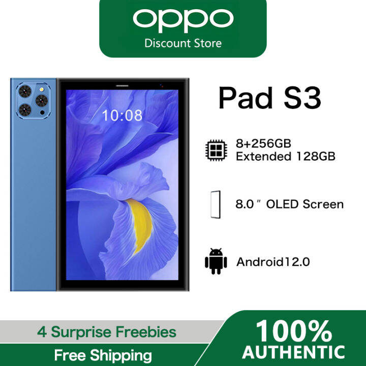OPPO Pad S3 2023 Newest Tablet 100% Orginal 8+256GB Android 12.0 Tab 8. ...