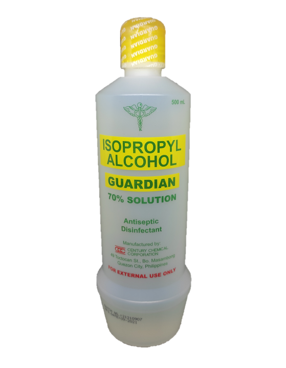 Guardian 70% Isopropyl Alcohol - 500ml | Lazada PH