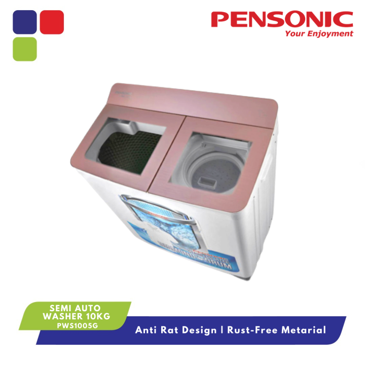 PENSONIC Semi Auto Washing Machine 10KG PWS1005G | Lazada