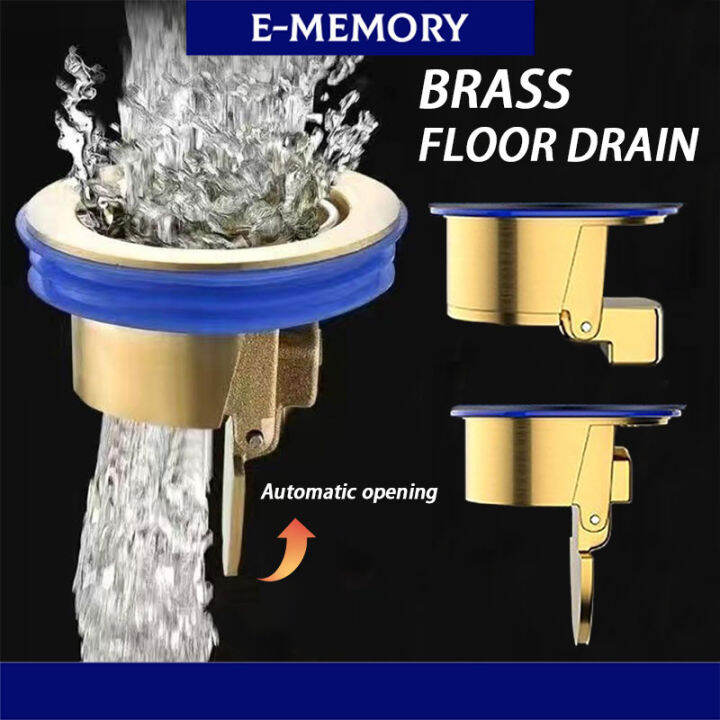 Brass Floor Drain Core Shower Drainer Universal Insect and Odor ...