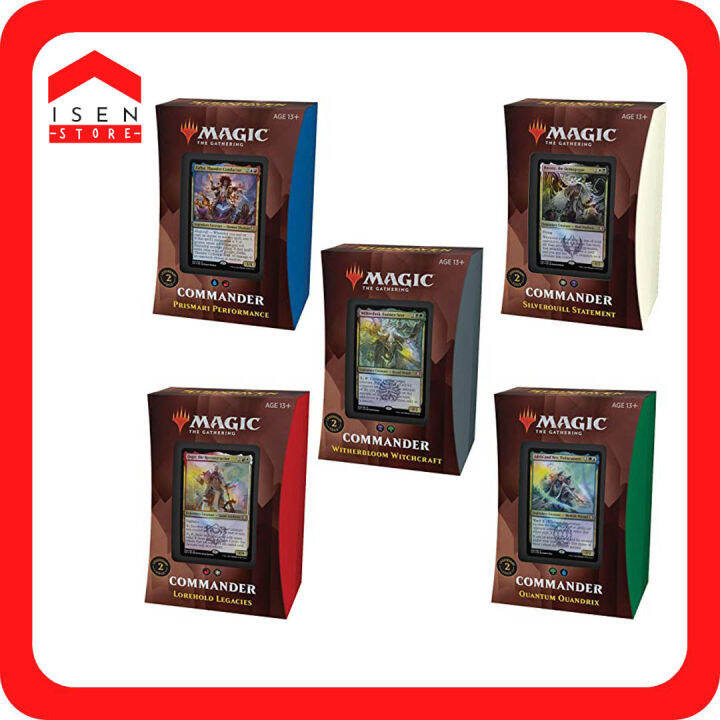 Magic The Gathering MTG Strixhaven Commander Decks - Silverquill ...
