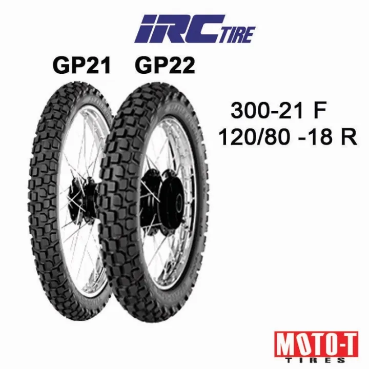 ทางตรง ยางกึ่งวิบาก CRF250 ยี่ห้อ IRC GP21,GP22 | Lazada.co.th