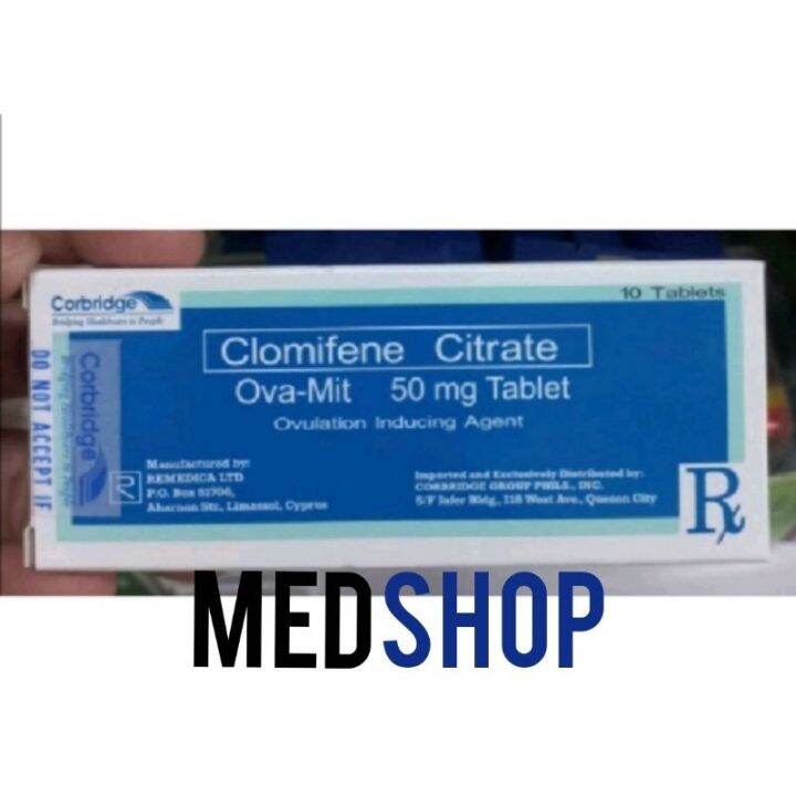 [Hot sales] OVAMIT 50mg tablet 10's Original | Lazada PH