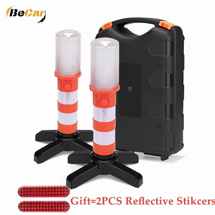 Led Twinkle Star Emergency Car Roadside Flares Light Kit Safety Strobe
