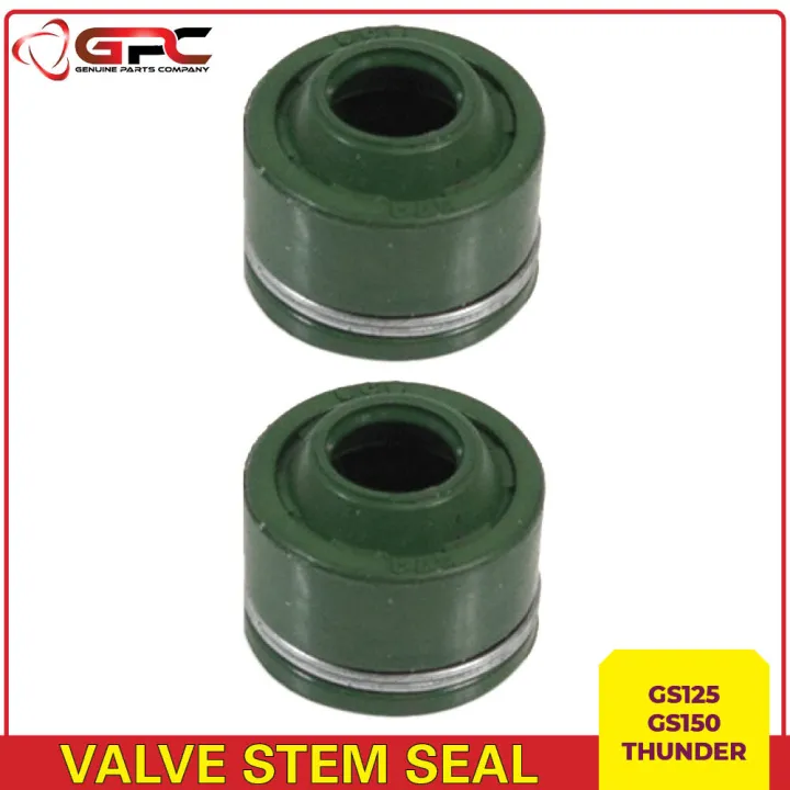 GS125, GS150, Thunder GPC Engine Valve Stem Seal Set (2 pcs) | Lazada PH