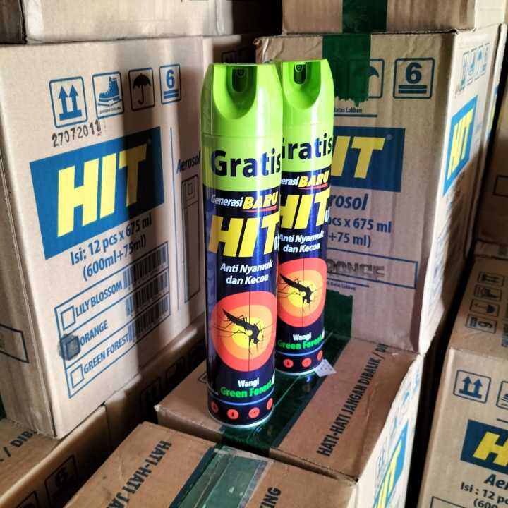 HIT AEROSOL Original Green Forest 600ML | Obat Nyamuk Semprot Kemasan ... HIT AEROSOL Original Green Forest 600ML | Obat Nyamuk Semprot Kemasan ...