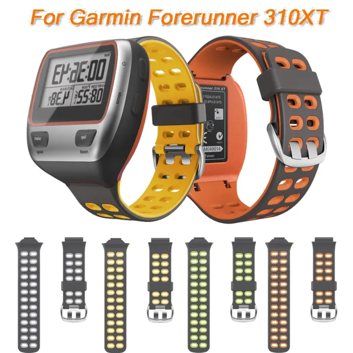 สายนาฬิกาสำหรับ Garmin Forerunner สายนาฬิกาสปอร์ตซิลิโคน310XT สมาร์ทวอ ...