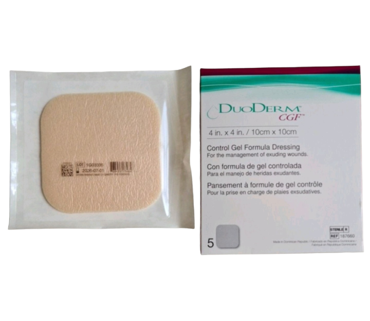 Duoderm cgf 10cmx10cm convatec /spon luka diabetes/penyerap cairan luka ...