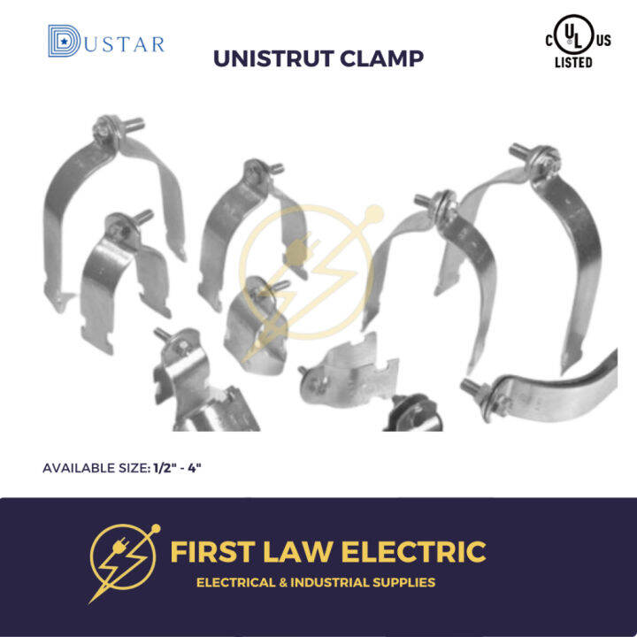 STRUT CLAMP | UNISTRUT CLAMP | 1/2"-4" | Lazada PH