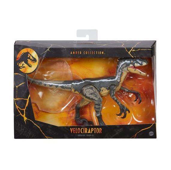 Mattel Jurassic World Amber Collection Velociraptor (GYH68) แมทเทล จูรา ...