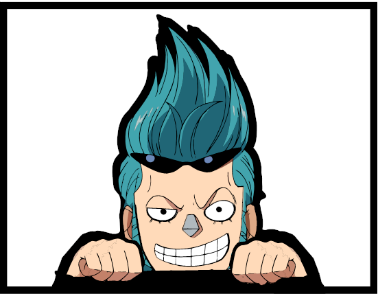 Franky Peeker Sticker One Piece | Lazada PH