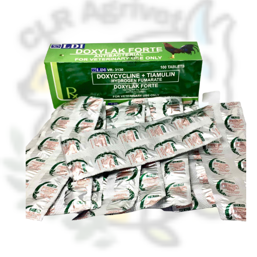 [AGRIVET]1BOX 100TABS DOXYLAK FORTE TABLET - Antibacteria for Gamefowls ...