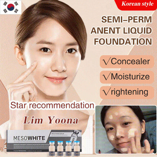 geegofirst Korean semi-permanent liquid foundation | Lazada PH