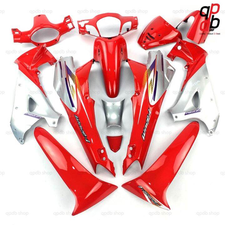 (promotion++) QPDB ชุดสีเวฟ125s wave125s กุญแจกลม/เหลี่ยม(กุญแจเล็ก ...