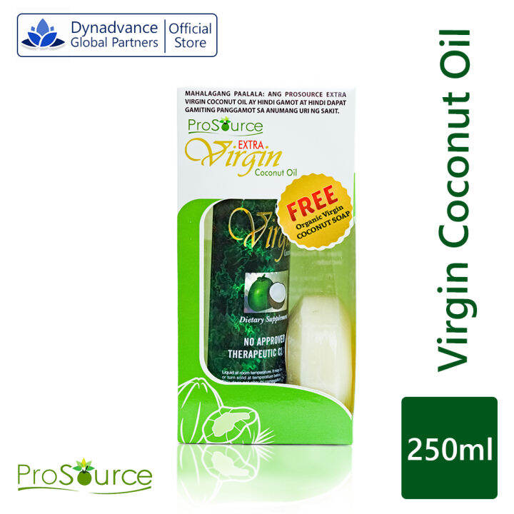ProSource Virgin Coconut Oil with Free Organic Virgin Coconut Soap ...