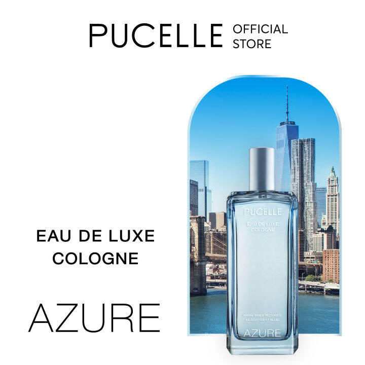 Nước hoa tươi mát thanh lịch PUCELLE Eau De Luxe Cologne Azure 100ml ...