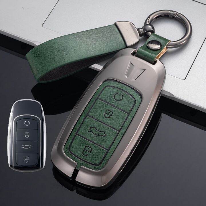 Zinc Alloy Car Key Case Cover Fob Shell For Chery Tiggo 8 Pro Tiggo ...