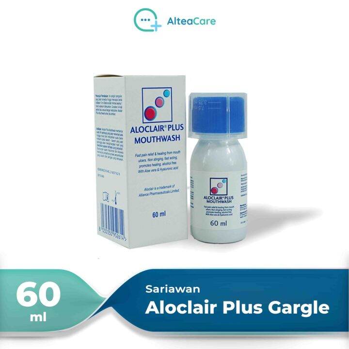 Aloclair Plus Gargle 60 ml (Sariawan) | Lazada Indonesia