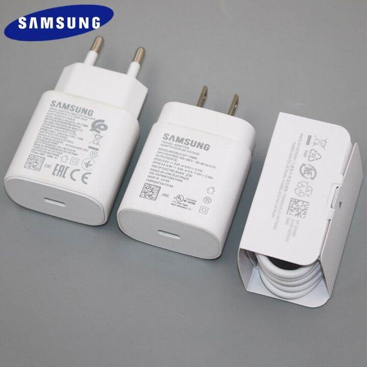 Samsung 25w Charger Original Ep Ta800 Fast Charging Power Wall Adapter