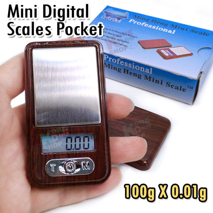 Mini Pocket Weight Scales Palm 100g X 0.01g Gemstones Jewelry Diamond ...