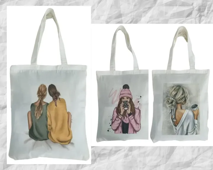 Canvas Tote Bag Subli with Zipper | Lazada PH