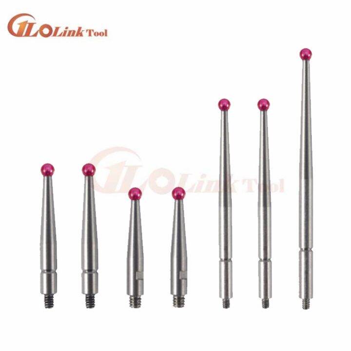 Contact Points for Dial Test Indicator Ruby Tips 2mm Ball Diameter 18mm ...