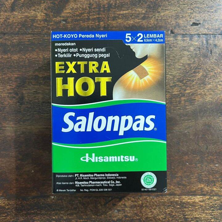Salonpas Extra Hot Koyo Pereda Nyeri Otot Sachet isi 10 | Lazada Indonesia