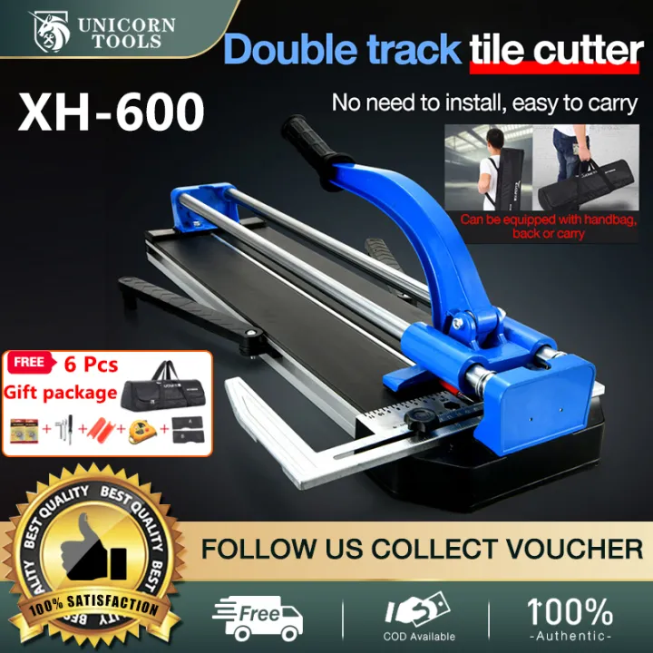 XH-600 Manual Tiles Cutter Machine Smooth Cut (Tiles, Ceramic,Straight ...