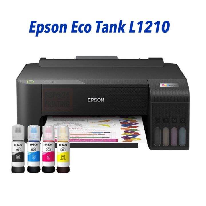 (พี่หมี มีปริ้นส์)Epson L1210(Black) L1216 (White) Ecotank ปริ้นได้ ...
