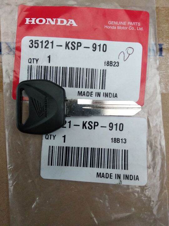 HONDA CB110 BLANK KEY 35121-KSP-910 | Lazada PH