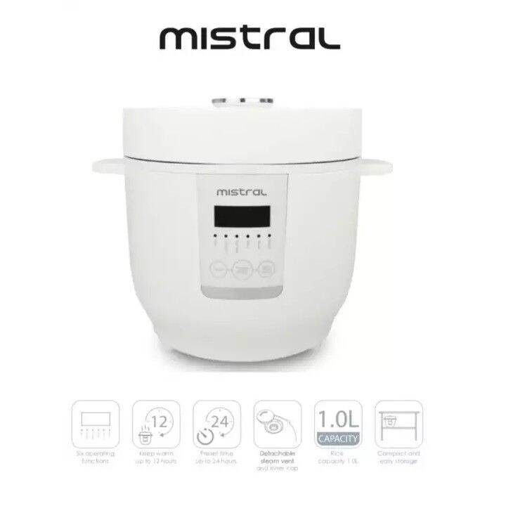 Mistral 1.0L Digital Rice Cooker (MRC20D) | Lazada Singapore