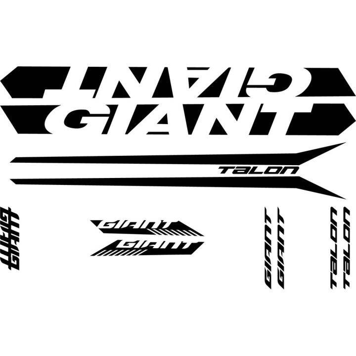 {Home poster} GIANT TALON FRAME DECALS | Lazada PH