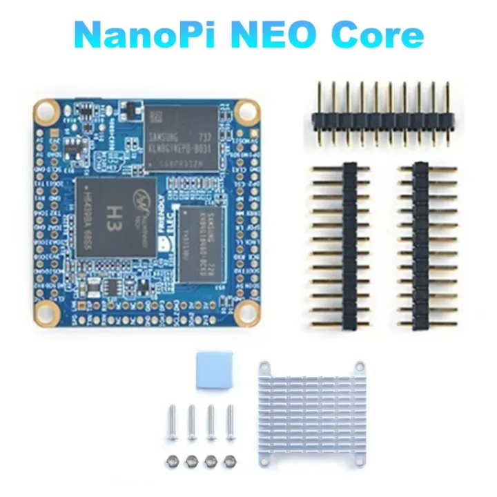 NanoPi NEO Core Board IoT Development Board+Heat Sink DDR3 RAM ...