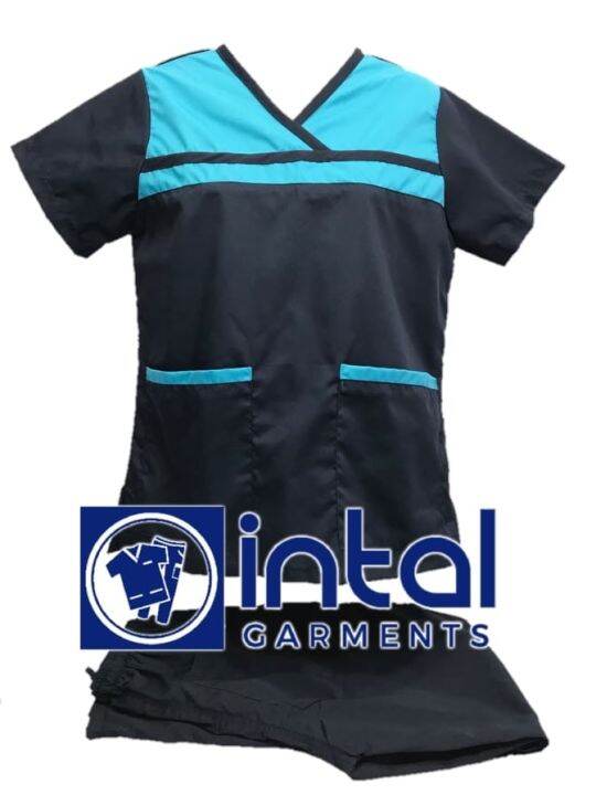 HOT ★ QUALITY SCRUB SUIT Medical Doctor Nurse Uniform Set SS04A Unisex ...