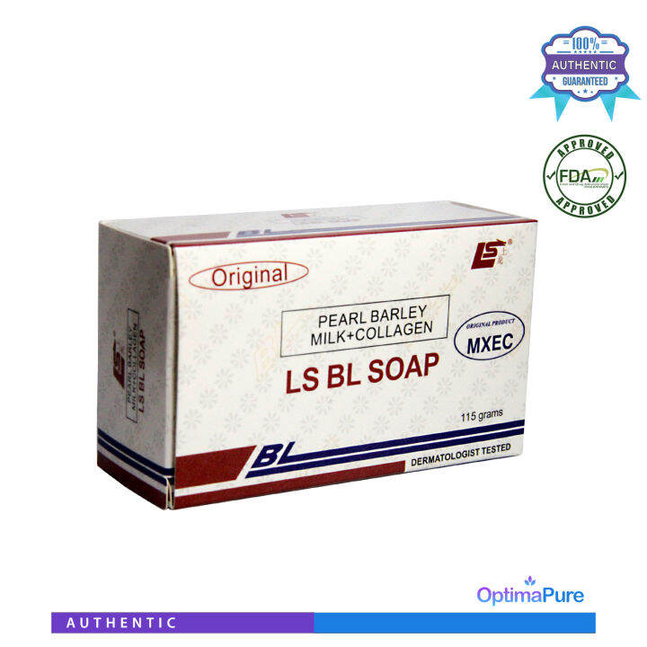Original LS BL Pearl Barley and Milk+Collagen Soap 115g | Lazada PH
