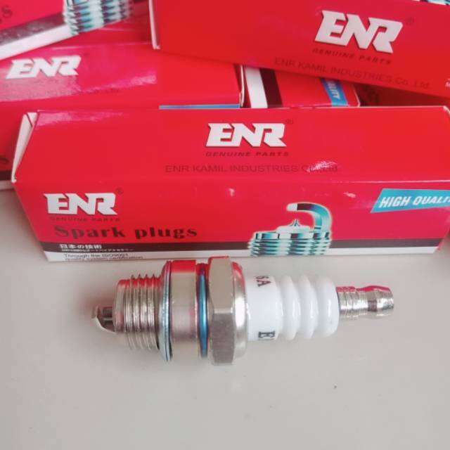 Sparkplug busi mesin potong rumput chainsaw BPM6A harga satuan | Lazada Indonesia