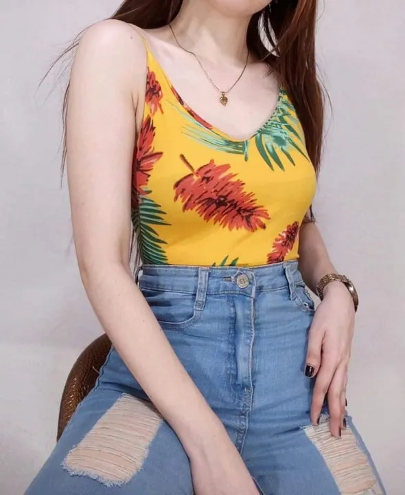 TROPICAL STRING TOPS | Lazada PH