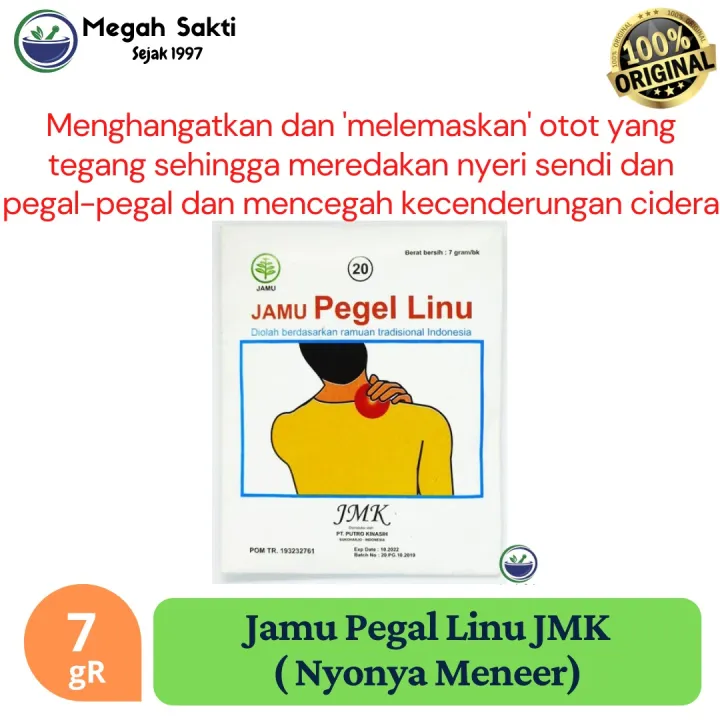MTS - Jamu pegal Linu JMK Warisan Nyonya Meneer | Lazada Indonesia