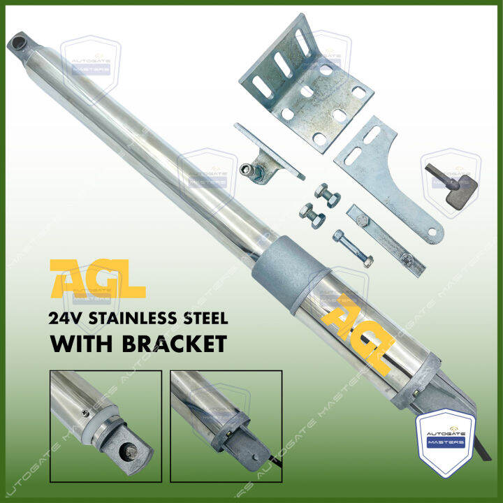 AGL 01 24V ( 1PCS MOTOR ONLY ) STAINLESS STEEL AUTO GATE ARM AUTOGATE SW300 OAE 333A | Lazada