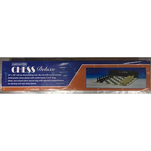 chess board Eureka Chess Deluxe roll chess set | Lazada PH