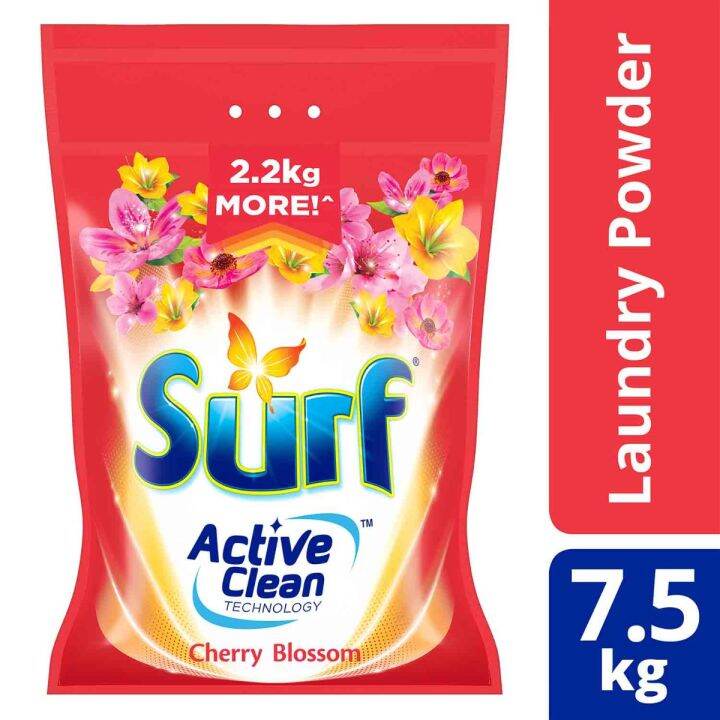 Surf Cherry Blossom Powder Detergent 7.5kg | Lazada PH